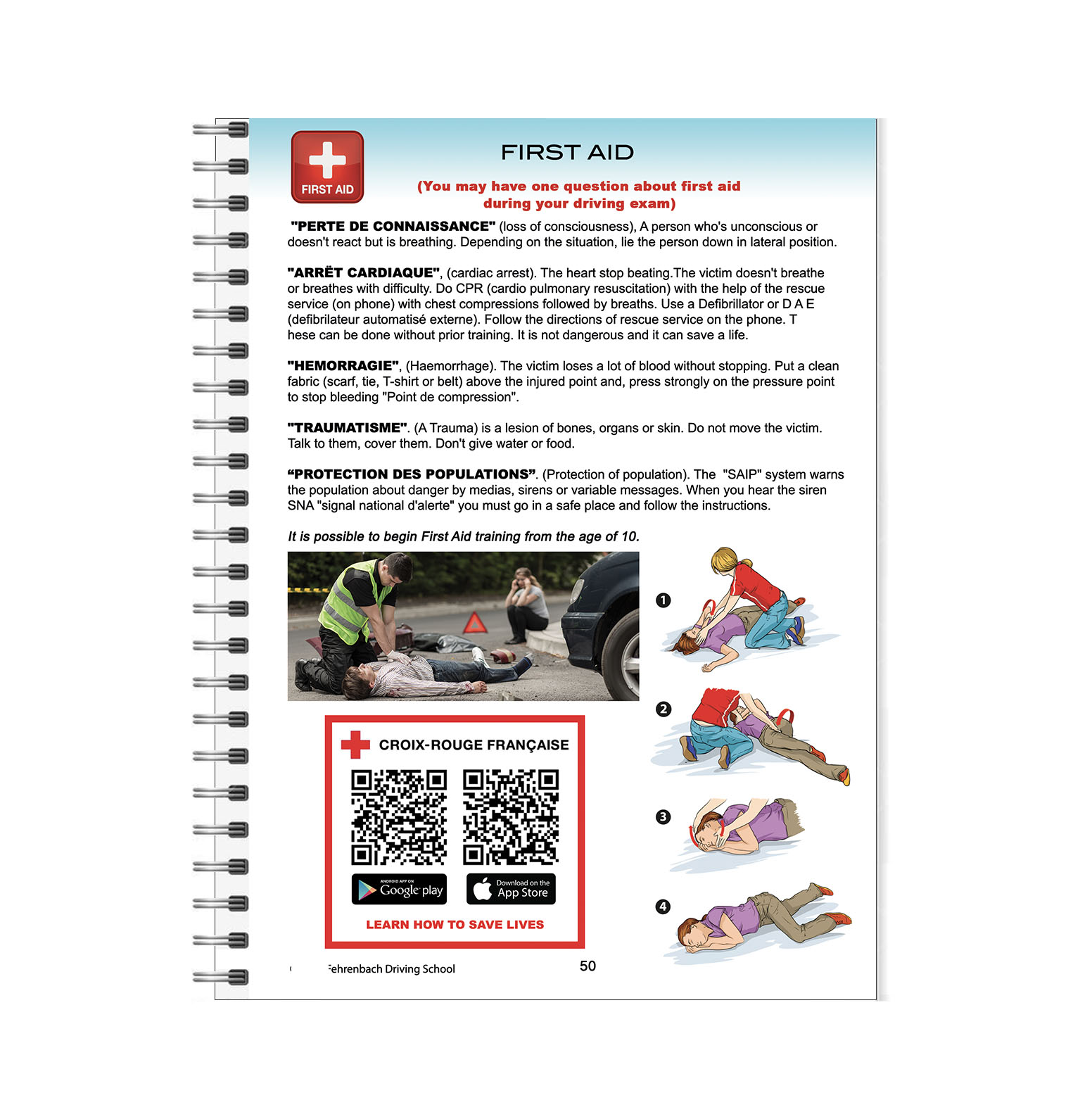New official french highway code book 2019