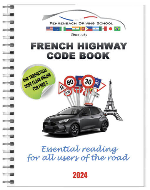 New official french highway code book 2023